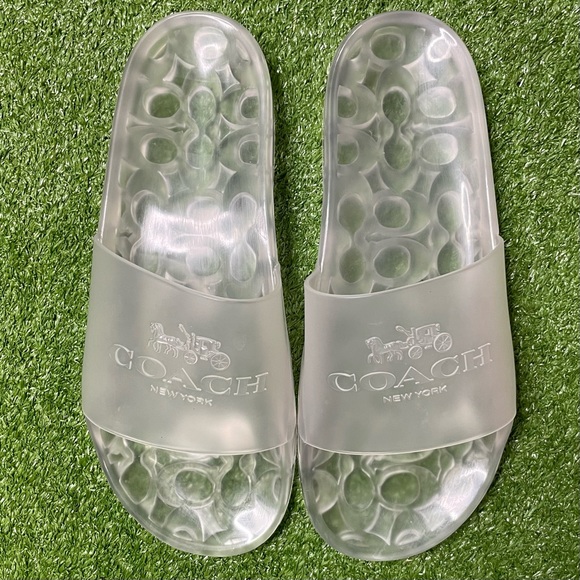 Coach | Shoes | Coach Ulyssa Jelly Slides | Poshmark